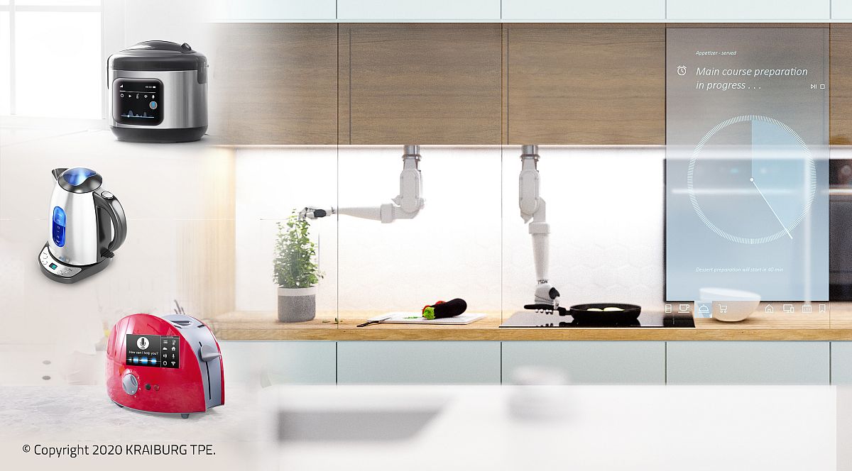 TPE 助力智能厨房电器创新 | 凯柏胶宝®