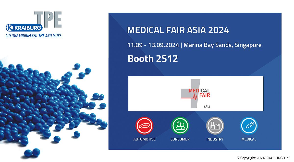 Medical Fair Asia 2024 | KRAIBURG TPE